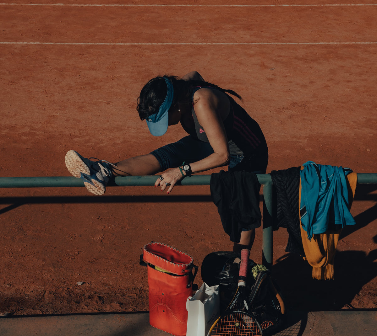 Strong legs: training techniques and recovery methods for tennis playe ...